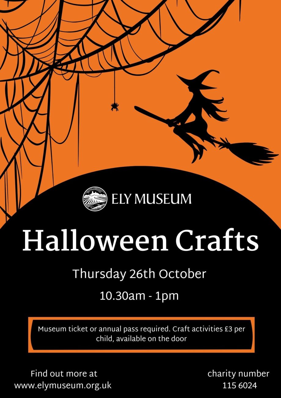 Halloween Crafts in October Half Term - Ely Museum